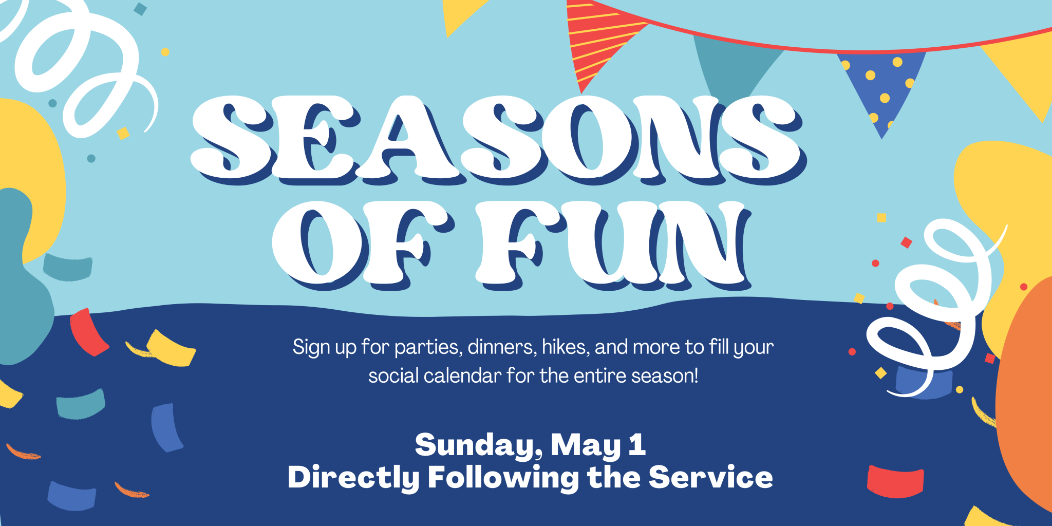 Seasons of Fun- Social Event FUNraiser - Unitarian Universalist Church ...
